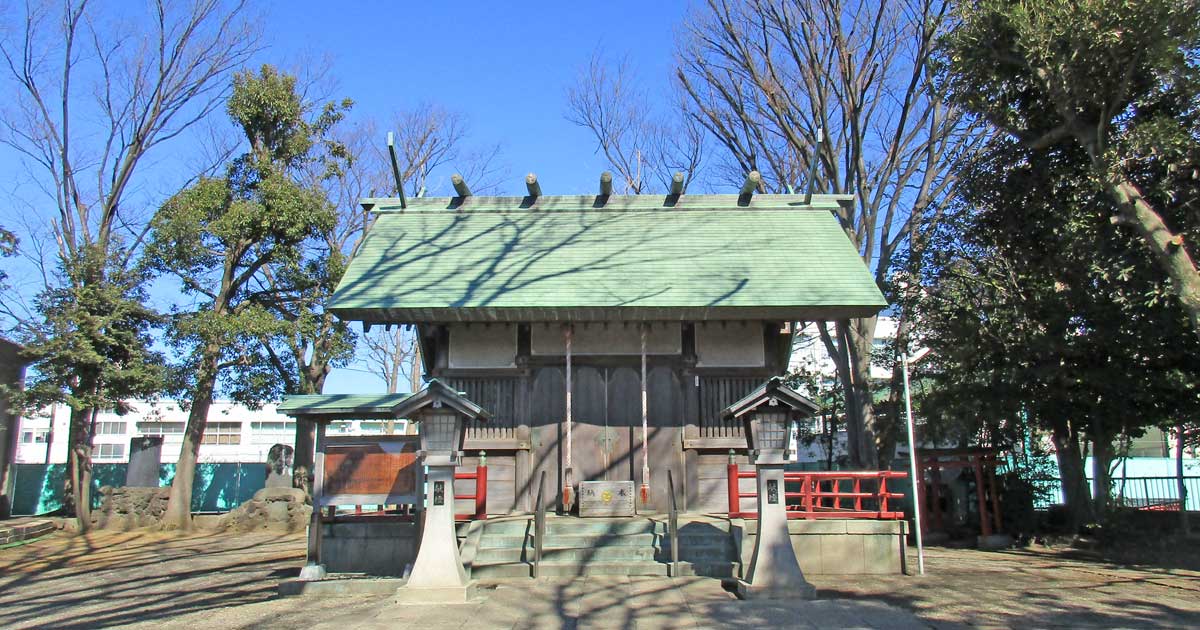 六角橋杉山大神｜横浜市神奈川区六角橋の神社